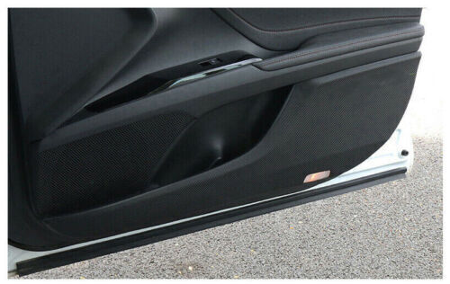 For Toyota Camry Carbon Fiber Inner Door Anti-Kick Panel Cover Sticker ...