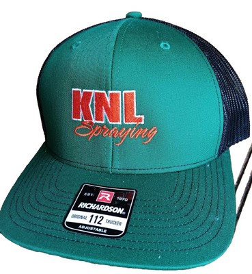 KNL Spraying Green Richardson Snapback Trucker Hat | eBay