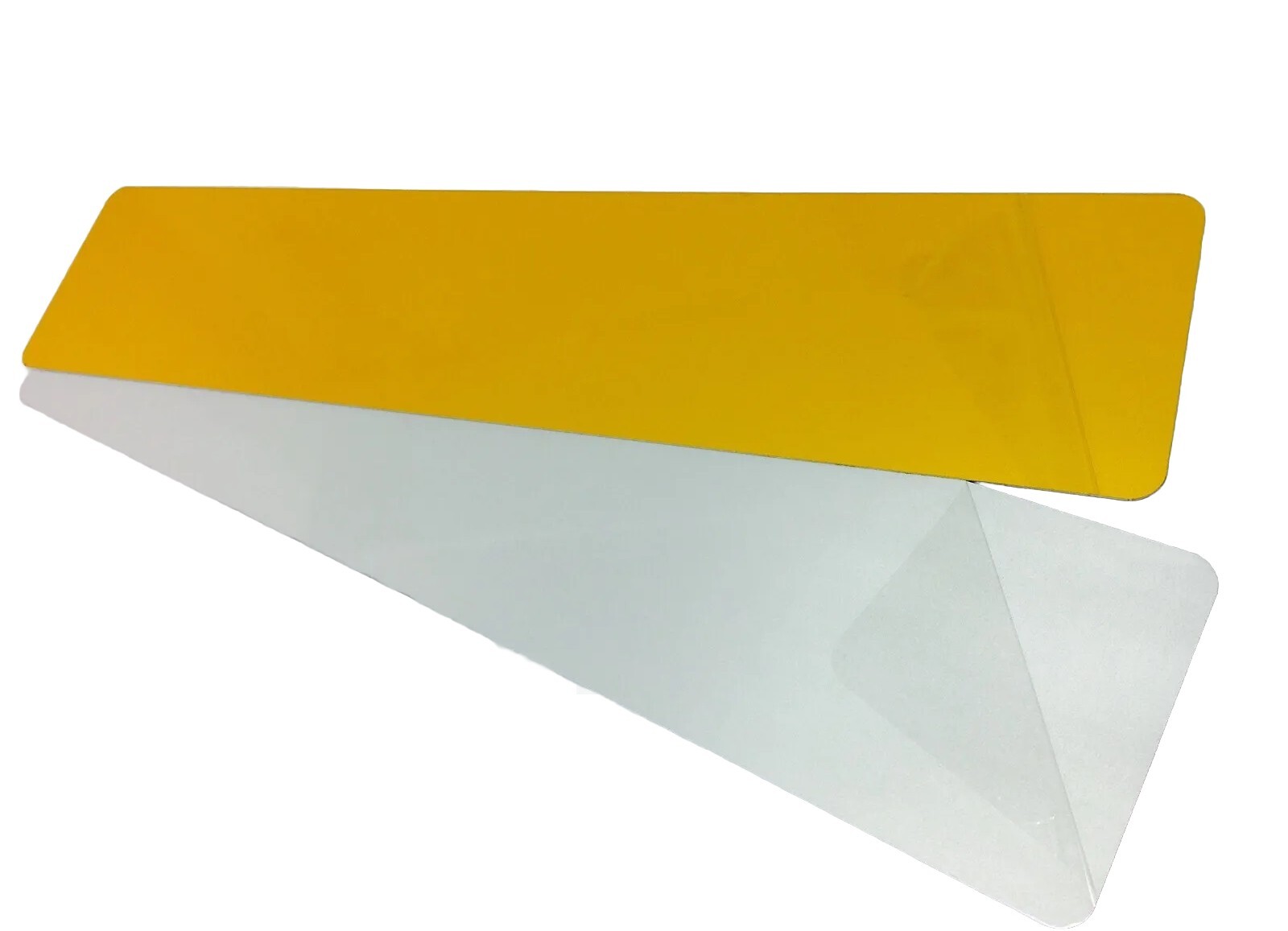 Set Of Blank Number Plates 1x Rear 1x Front Registration Plates ...