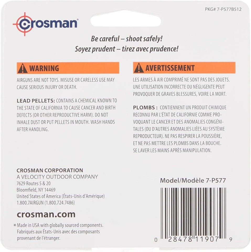 Crosman Premier Lead Pellets, 500-Count (PACK OF 1) | eBay