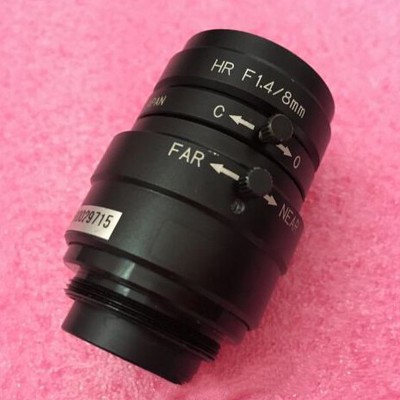 one USED Keyence CA-LH8 F1.4/8MM high-resolution lens spot stock #YP1 ...