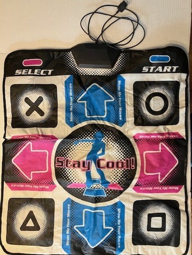 PlayStation 2 DDR Regular Dance Pad Mat Dancing Mat Cushion Dancers ...