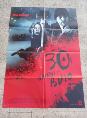 30 GIORNI DI BUIO manifesto poster ORIGINALE 2F 30 Days of Night horror ...