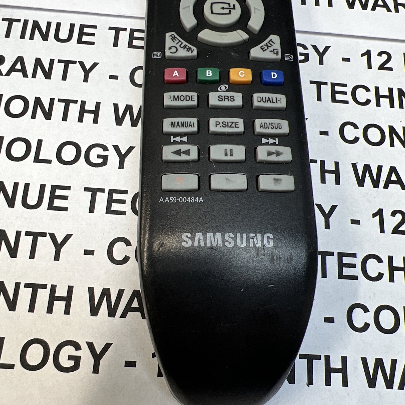 Samsung TV Remote Control AA59-00484A Original FREE SHIPPING. | eBay