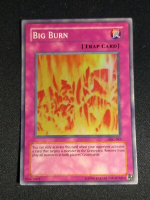 Yu-Gi-Oh! Big Burn IOC-047 Ulimited Super Rare NM | eBay
