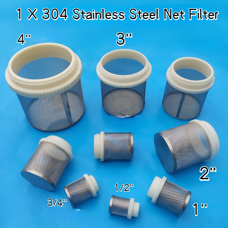 1 X 304 Stainless Steel Net Filter Garden Irrigation Water Pipe ...