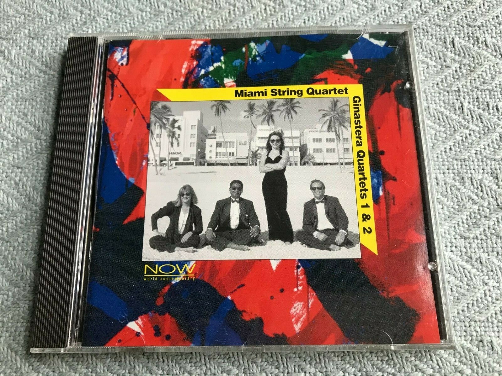 GINASTERA: Quartets 1 & 2 / Miami String Quartet by Felicia Moye (CD,... | eBay