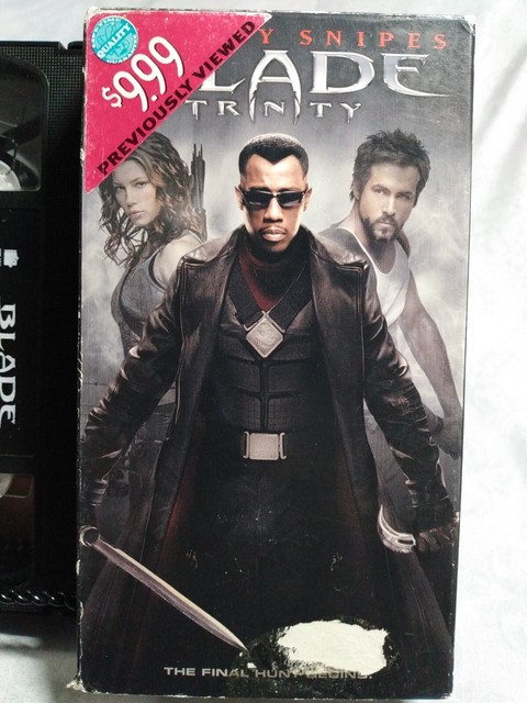 Blade: Trinity (VHS, 2005) for sale online | eBay