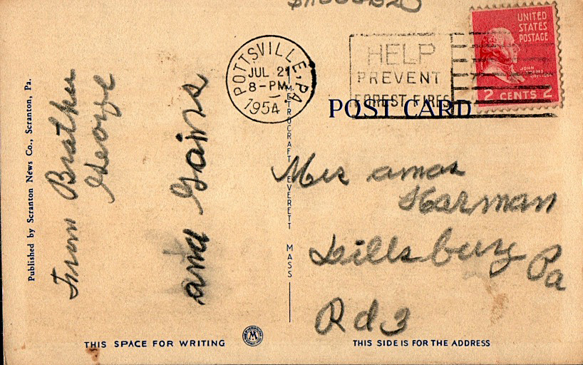 Vintage Marvine Colliery Coal Breaker Mining Miner Mine Anthracite PA ...