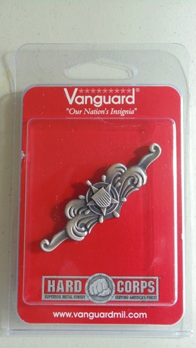 USCG US COAST GUARD FULL SIZE ANT. SILVER ENLISTED CUTTERMAN ...