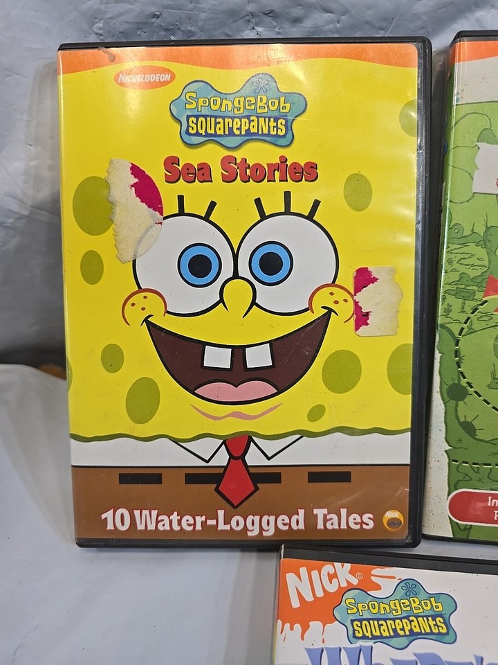 NICKELODEON SPONGEBOB SQUAREPANTS DVD LOT OF 3 - USED | eBay