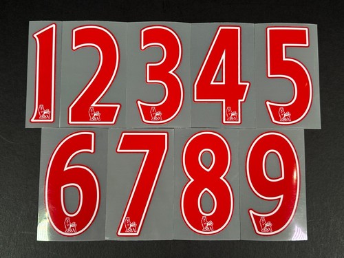 2013 2017 OFFICIAL SPORTING ID PS-PRO RED NUMBERS FOR SHORTS 104mm | eBay