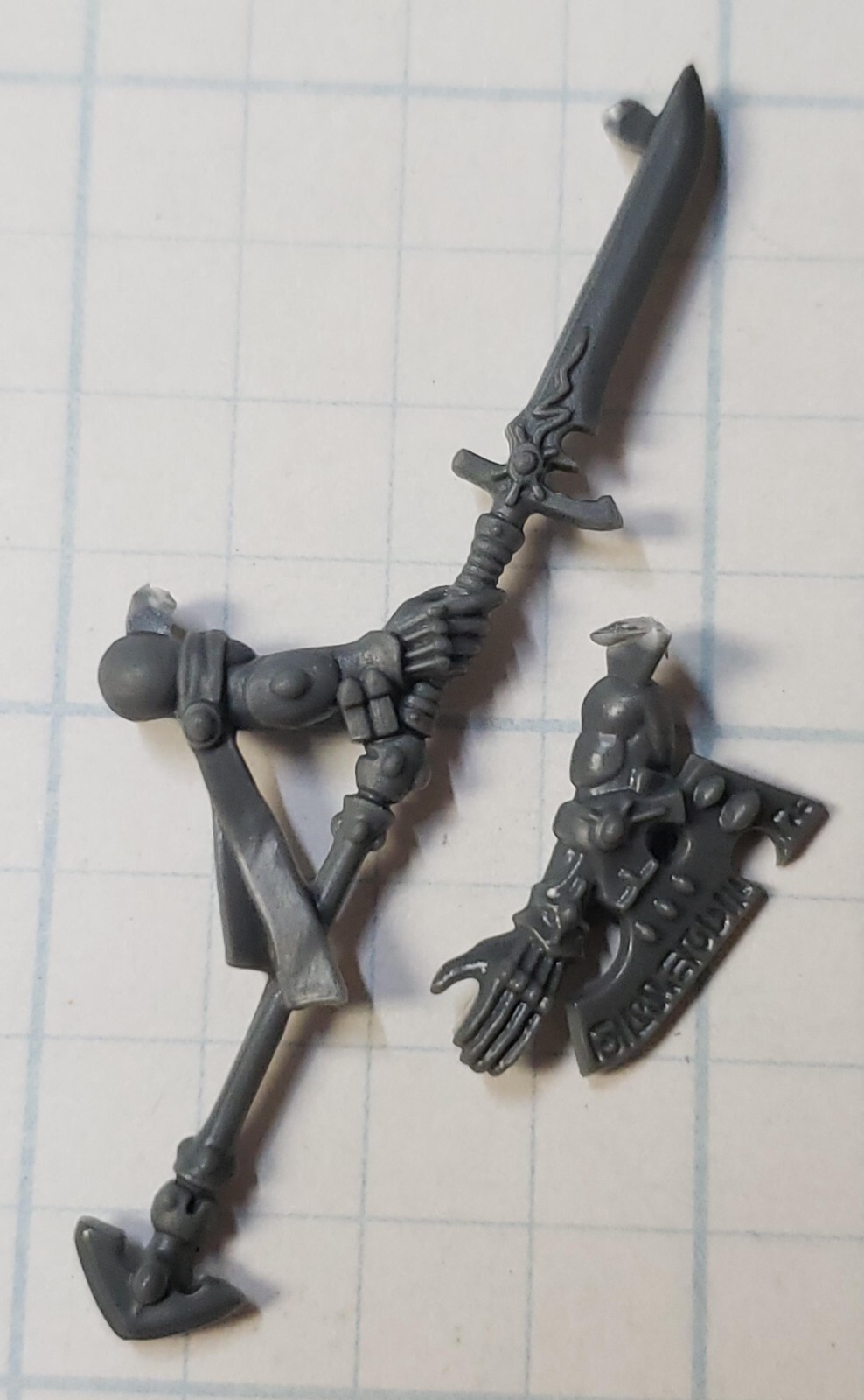 Warhammer 40K Aeldari Bits Craftworld Dire Avengers Power Glaive ...
