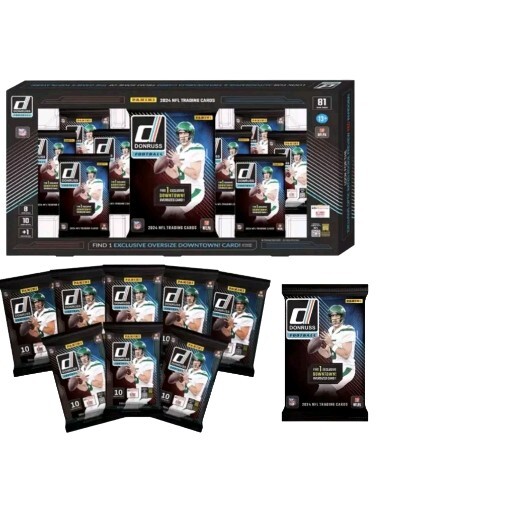 2024 Panini Donruss NFL Football Costco Bundle with 1 Oversized ...