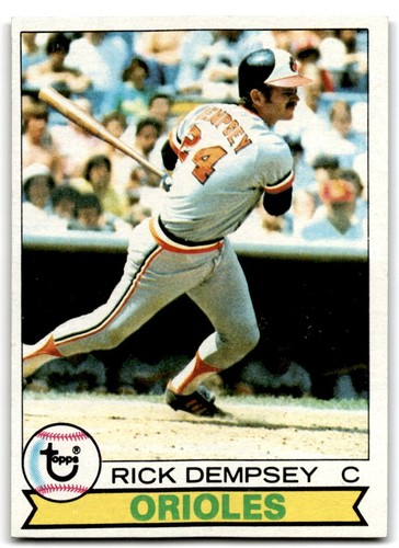 1979 Topps Rick Dempsey . Baltimore Orioles #593 | eBay
