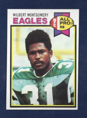 RAZOR SHARP PACK FRESH 1979 TOPPS #85 WILBERT MONTGOMERY ROOKIE .99 ...