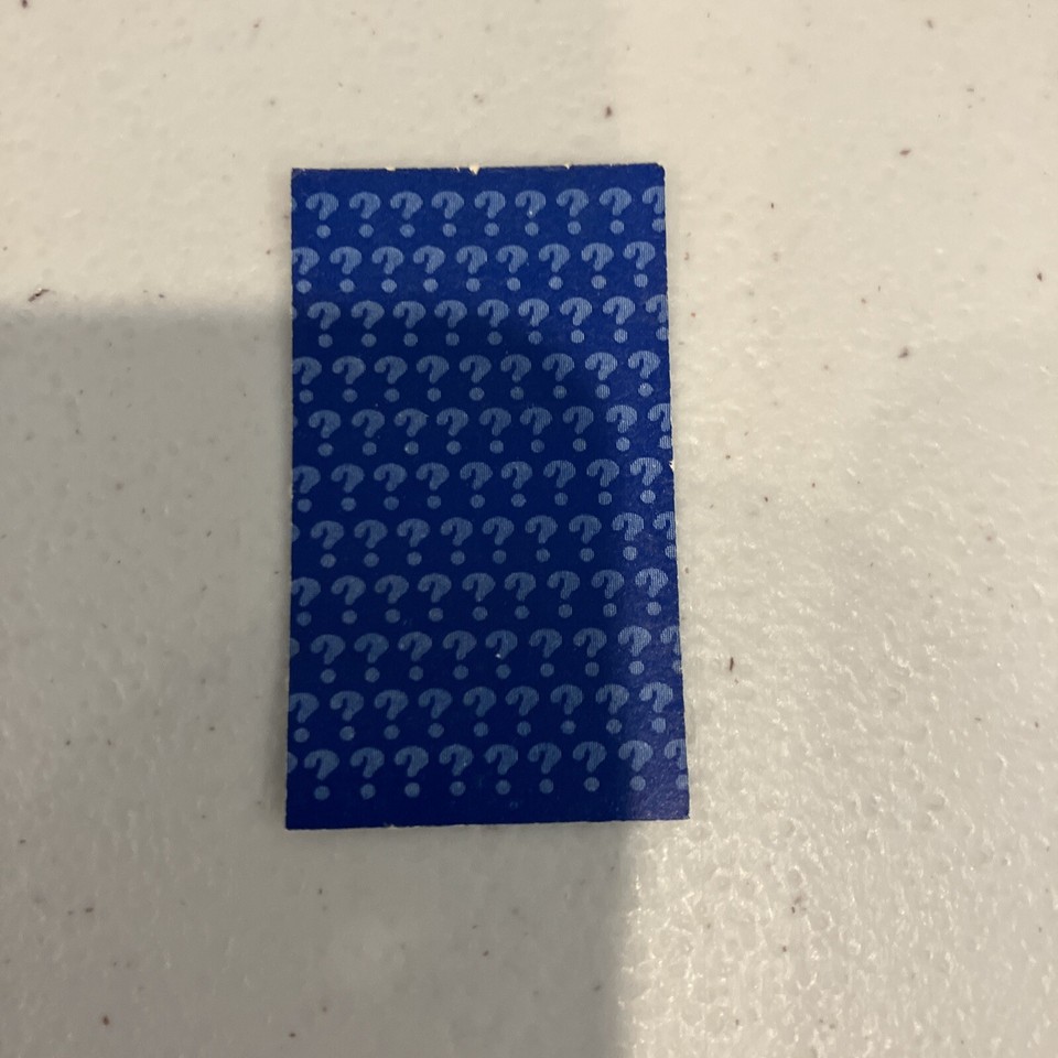 Blue Replacement Face Card for Guess Who 1987 Version Game Charles | eBay