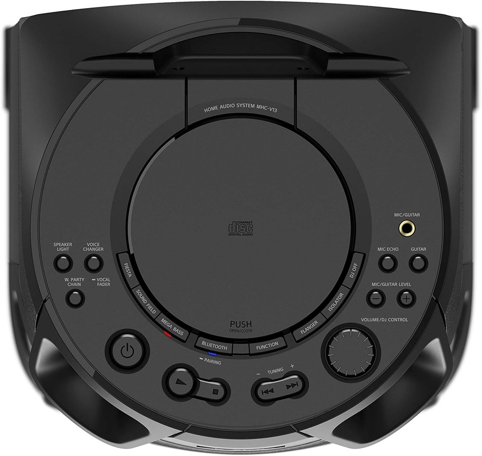 SONY MHC-V13 Bluetooth Megasound Party Speaker - Black 4548736108141 ...