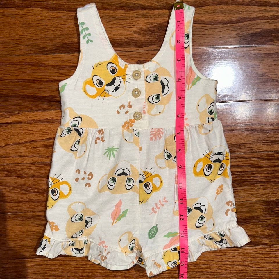 Disney Baby Lion King Nala Simba Cotton Bubble Jumper Romper Size 3-6M | eBay