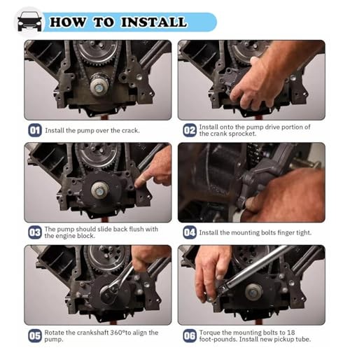 Melling M295HV High Volume Oil Pump Kit for GM 4.8L/5.3L/6.0L Engines ...