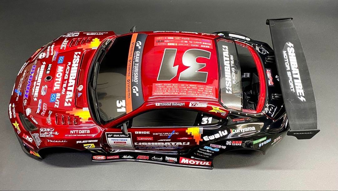 Shibata 1/10 RC Car Painted Body Toyota GR86 PANDEM 2024 D1 GP | eBay
