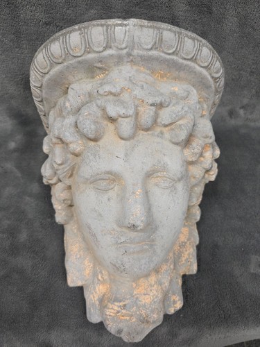 Roman style Face Concrete Wall Mounted Pot | eBay Australia