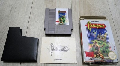 Nintendo Nes Castlevania boxed Complete konami video game | eBay UK