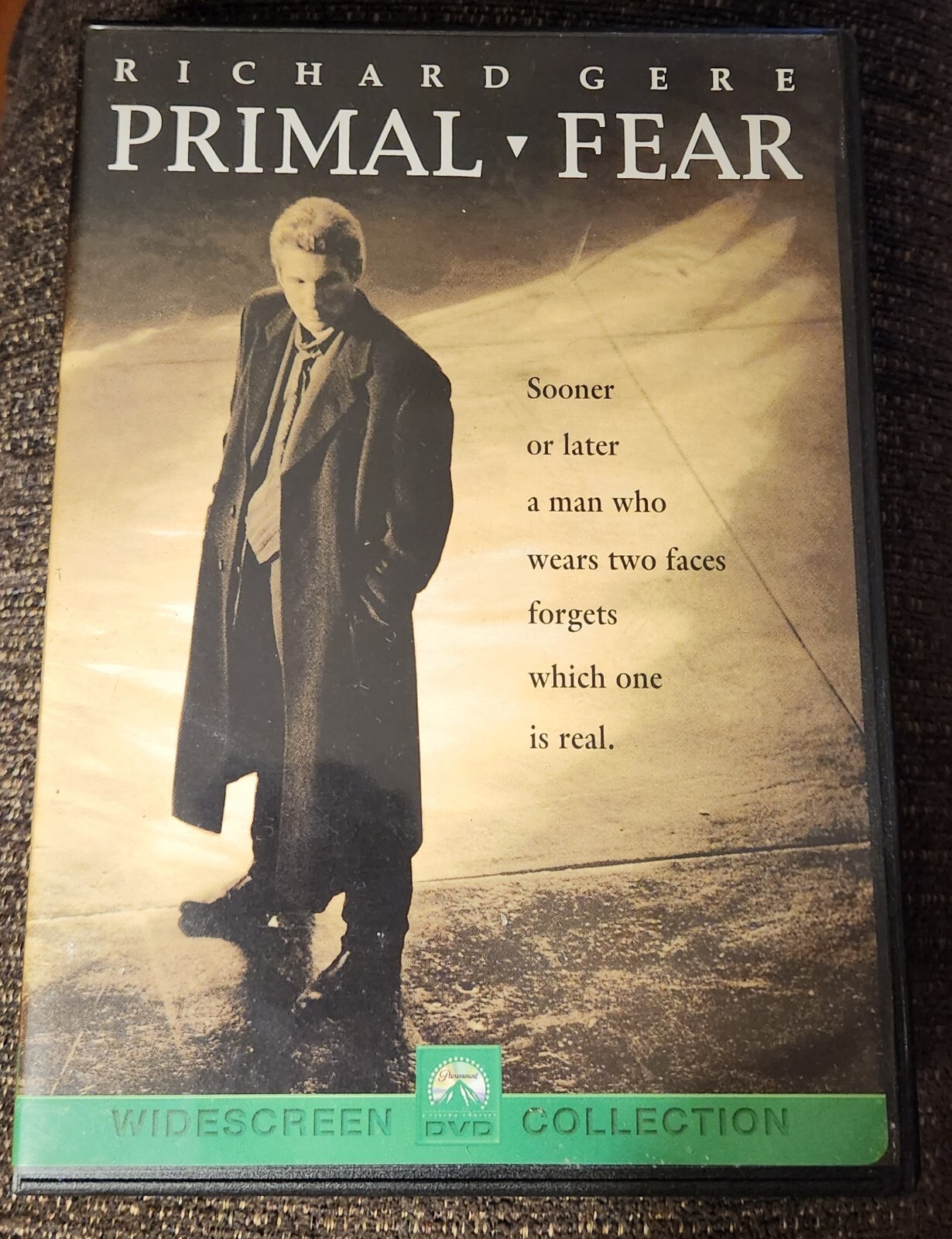 PRIMAL FEAR (DVD, 1998) RICHARD GERE EDWARD NORTON THRILLER 97363283270 ...