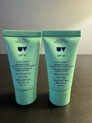 Ultra Violette Clean Screen Fragrance Free Sensitive Facial Skinscreen ...