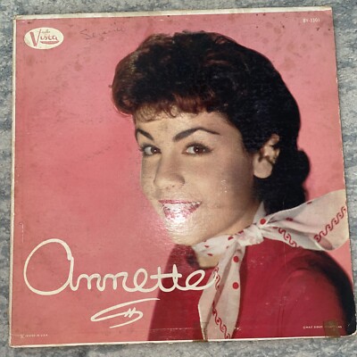 Annette - Annette Funicello 1959 Self-Titled Debut LP Buena Vista BV ...