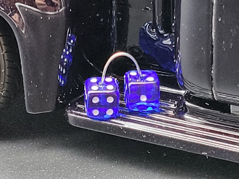fuzzy dice for 1/24 and 1/25 scale model cars | eBay