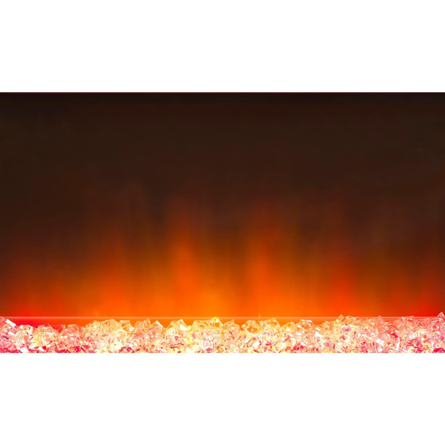 Dimplex Diamantique Wall Mounted Optiflame Electric Flame Effect Fire ...