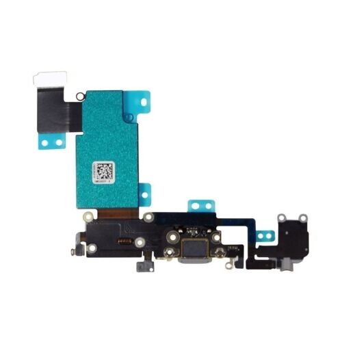 Black Headphone Dock Connector Charging USB Port Flex Cable iPhone 6S ...