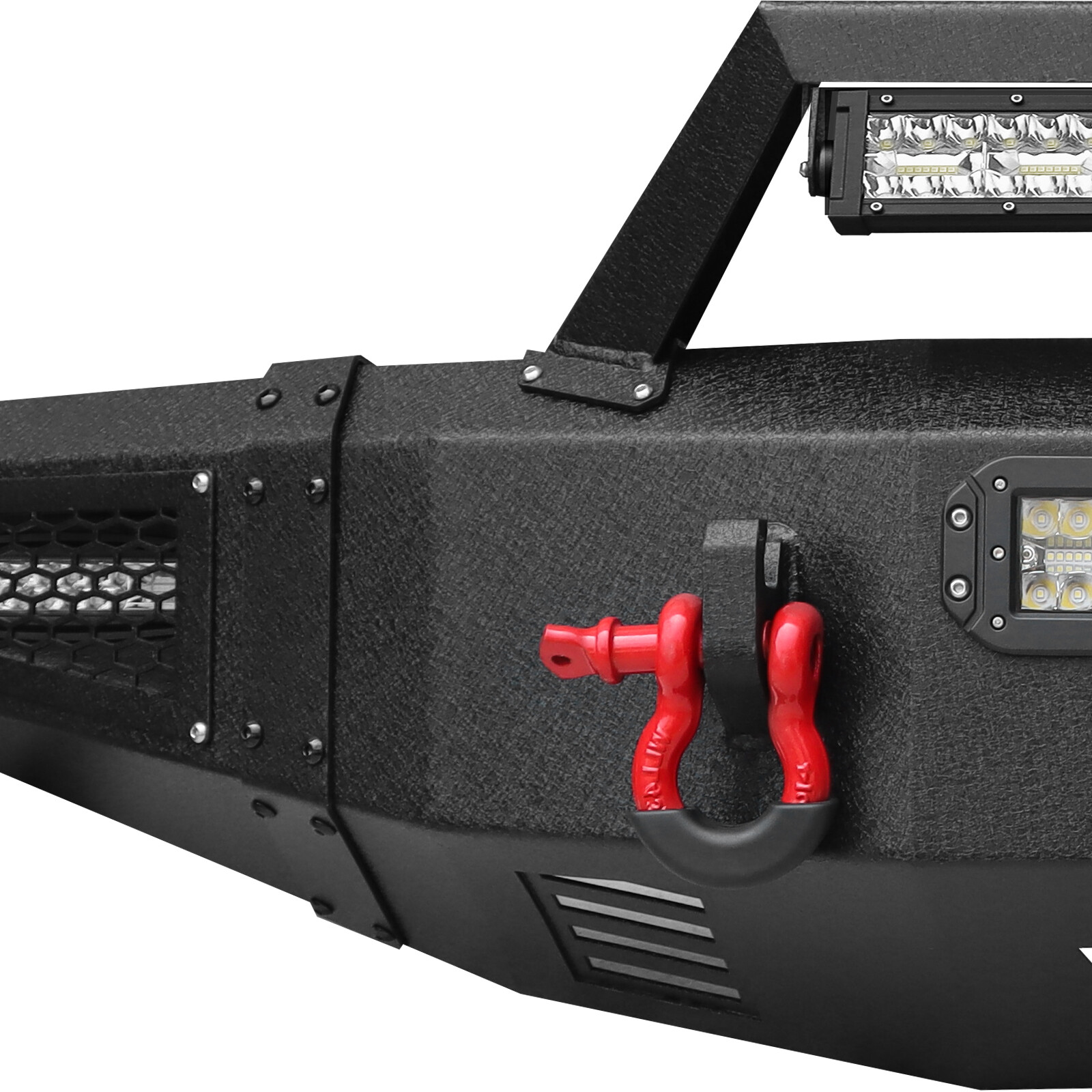 Fits 2010-2014 Ford F-150 SVT Raptor Steel Front Rear Bumper w/Winch ...