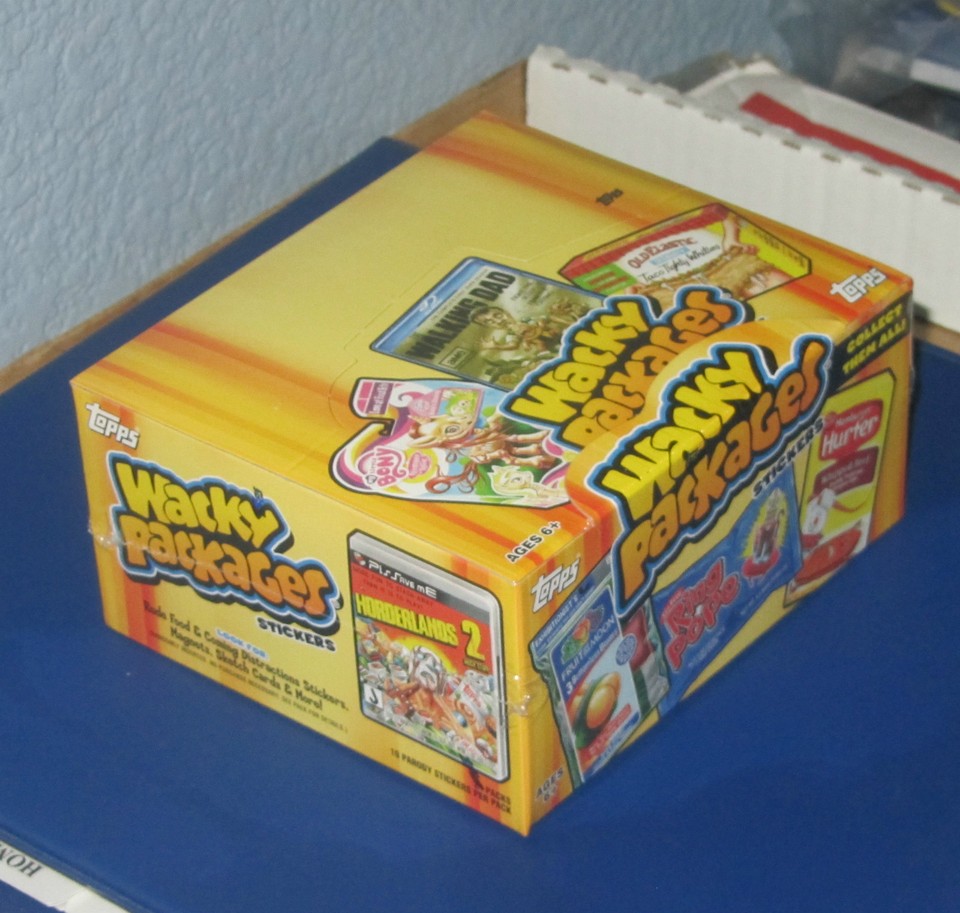 WACKY PACKAGES ANS11 SEALED BOX (24PKS/10 STICKERS) IN EXCELLENT CONDITION | eBay