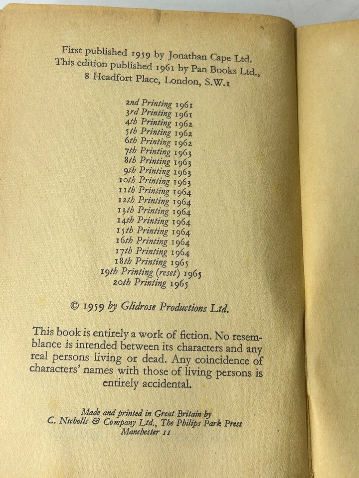 Ian Fleming's Goldfinger Starring James Bond 007 ( Pan Books 1965 ...