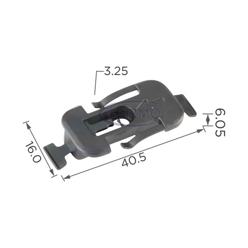 10 x Befestigungs-Clip Seitenschutz Zierleiste für Audi A4 A5 ...