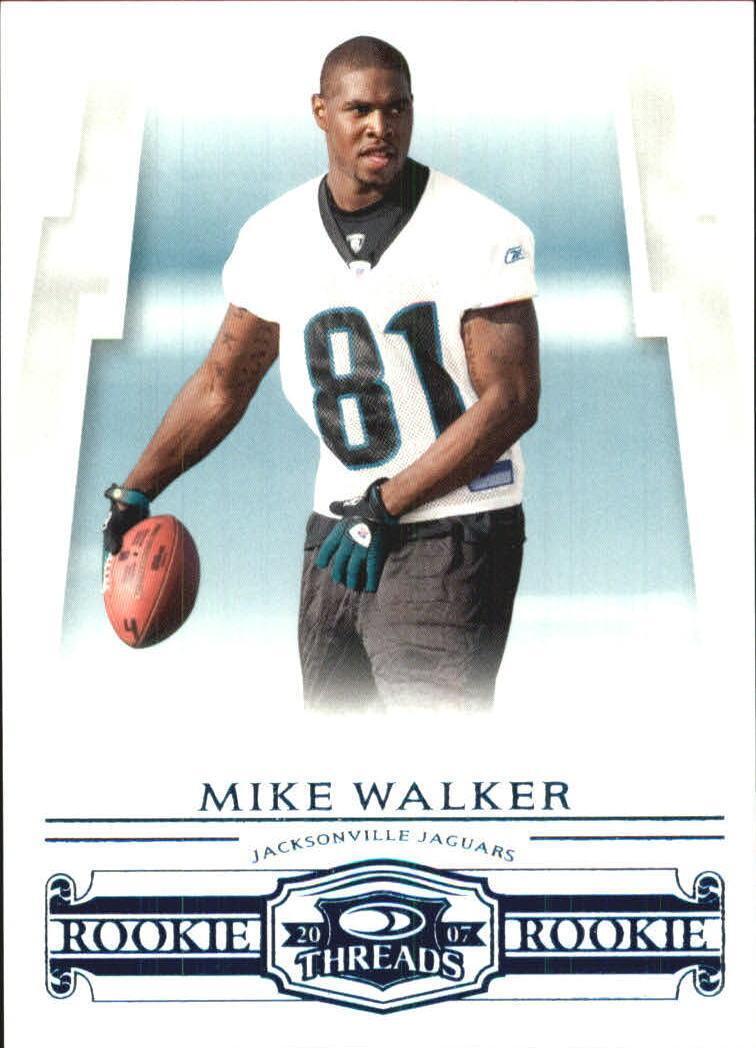 2007 Donruss Threads - Rookie Mike Sims-Walker #190 Blue Century Proof ...