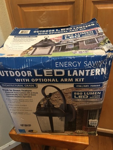 ALTAIR LIGHTING AL-2149 OUTDOOR LED LANTERN DUSK TO DAWN TECHNOLOGY ...