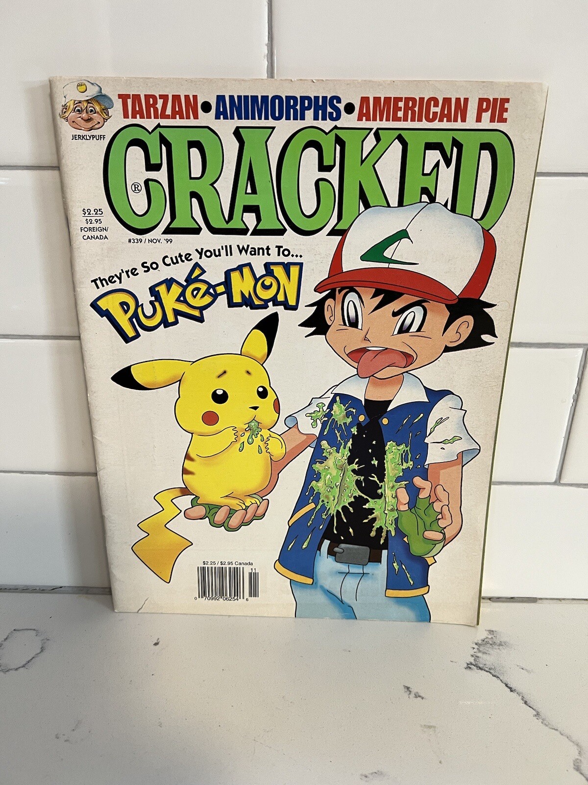 Cracked #339 Magazine-Poke-mon Cover-Released November 1, 1999 ...