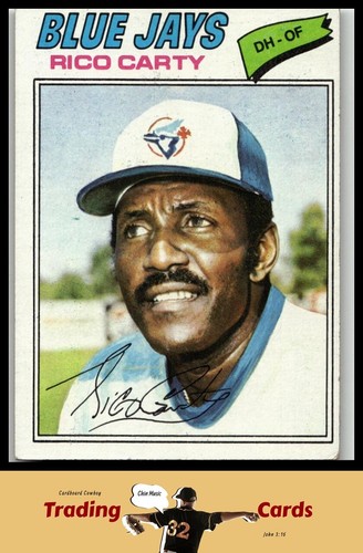 1977 Topps #465 Rico Carty Toronto Blue Jays Baseball Card VG | eBay