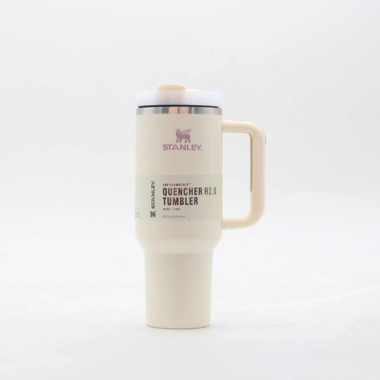 2024 Stanley Cup 40oz Gift Quencher H2.0 FlowState Tumbler NEW Cosmo Pink