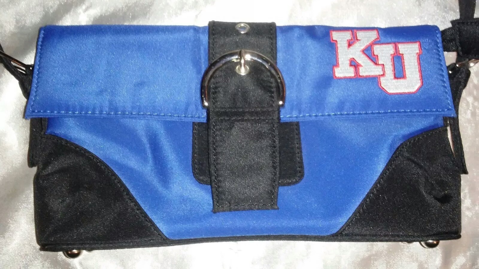 KU UNIVERSITY OF KANSAS PURSE SMALL WOMENS LADIES SMALL BAG WITH STRAP ...