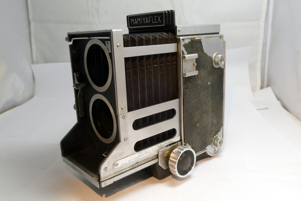 MAMIYA Mamiyaflex Professional TLR Film Camera Body works good | eBay