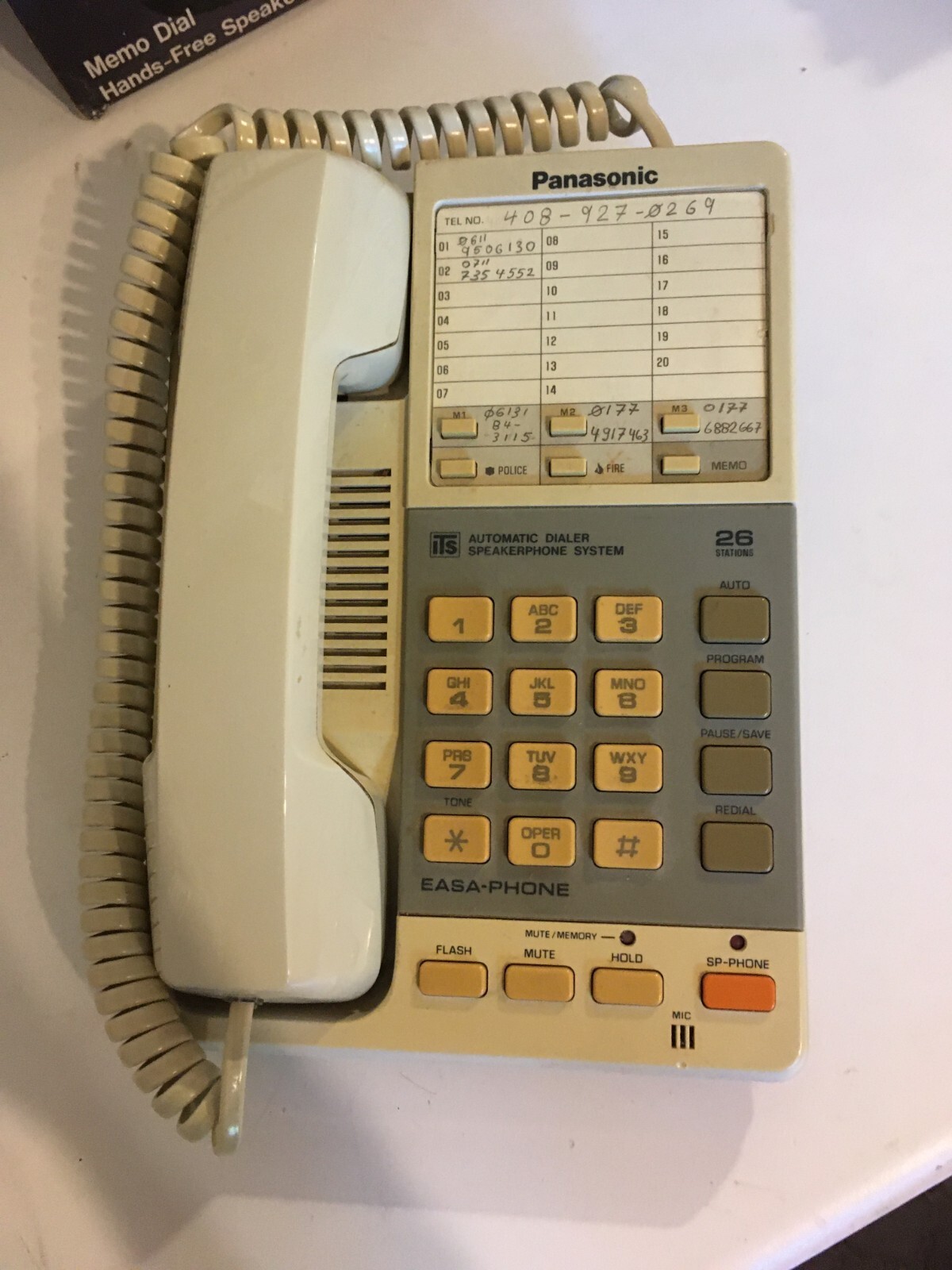 Panasonic Easa-Phone KX-T2342 Integrated Telephone System vintage | eBay.de