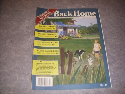 BACK HOME Magazine, JULY/AUGUST, 1999, BLOCK RAISED BEDS, FIELDSTONE ...