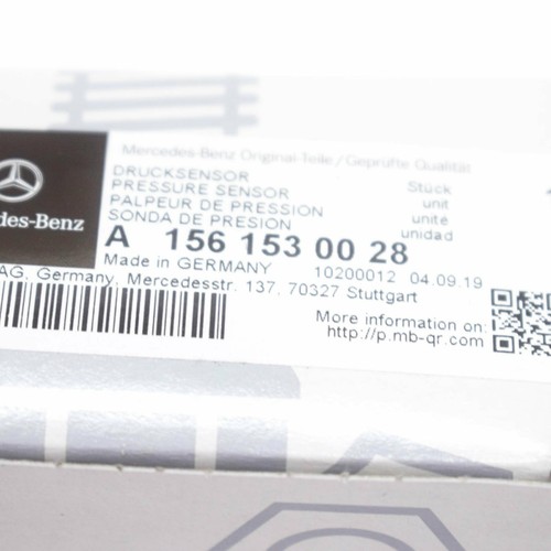 Genuine MERCEDES BENZ Fuel Rail Fuel Pressure Sensor A1561530028 | eBay
