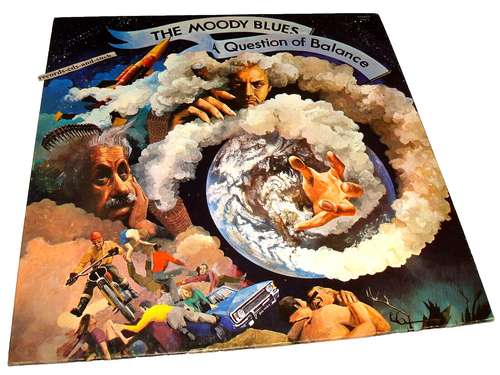 The Moody Blues –A Question Of Balance-/LYRIC SHEET -THRESHOLD THS 3 ...