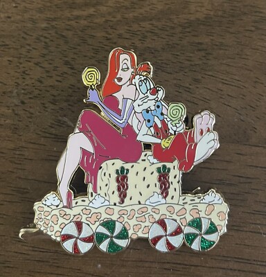 Rare LE 100 - Jessica & Roger Rabbit - Holiday Train Wold of Disney | eBay