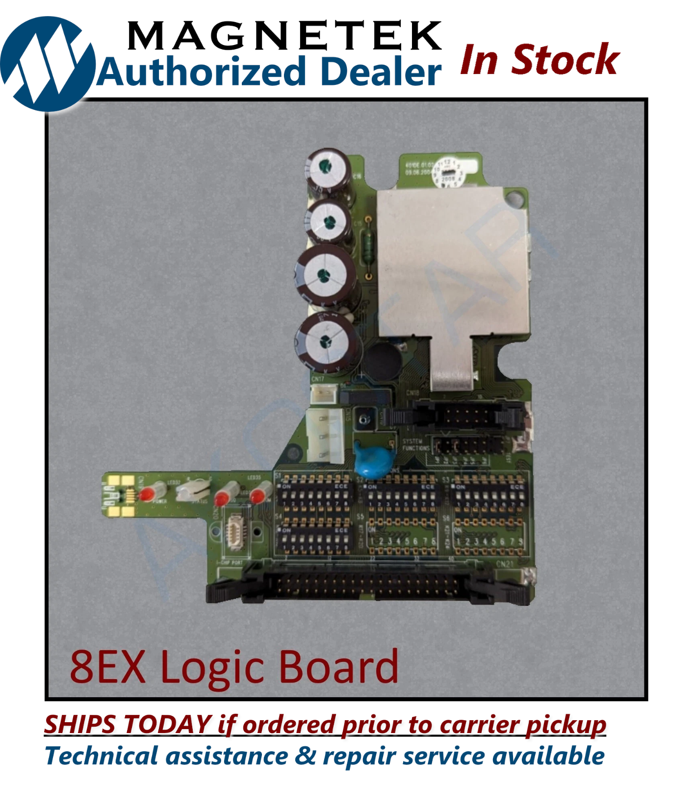 Magnetek Flex 8EX Gen1 Receiver Replacement Logic Circuit Board | eBay